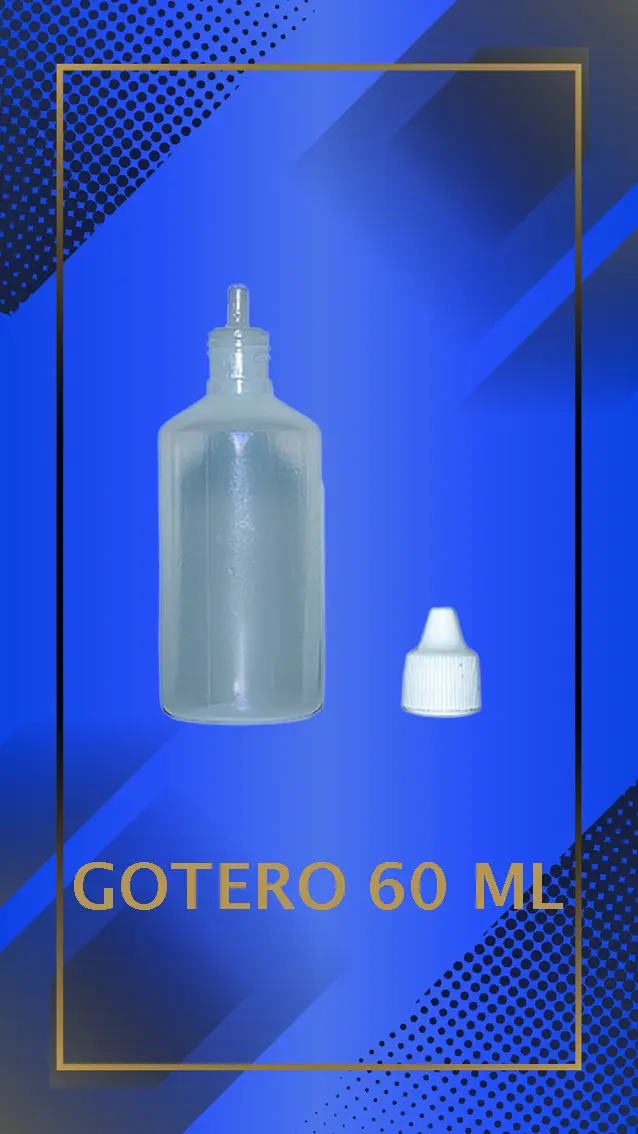 GOTERO 60 ML NATURAL INSERTO PERFORADO
